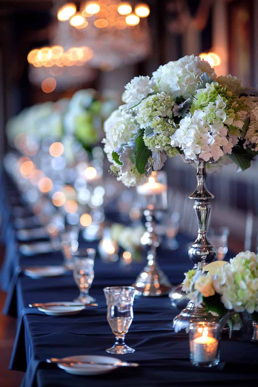 17 Enchanting Hydrangea Centerpieces • Confetti & Roses