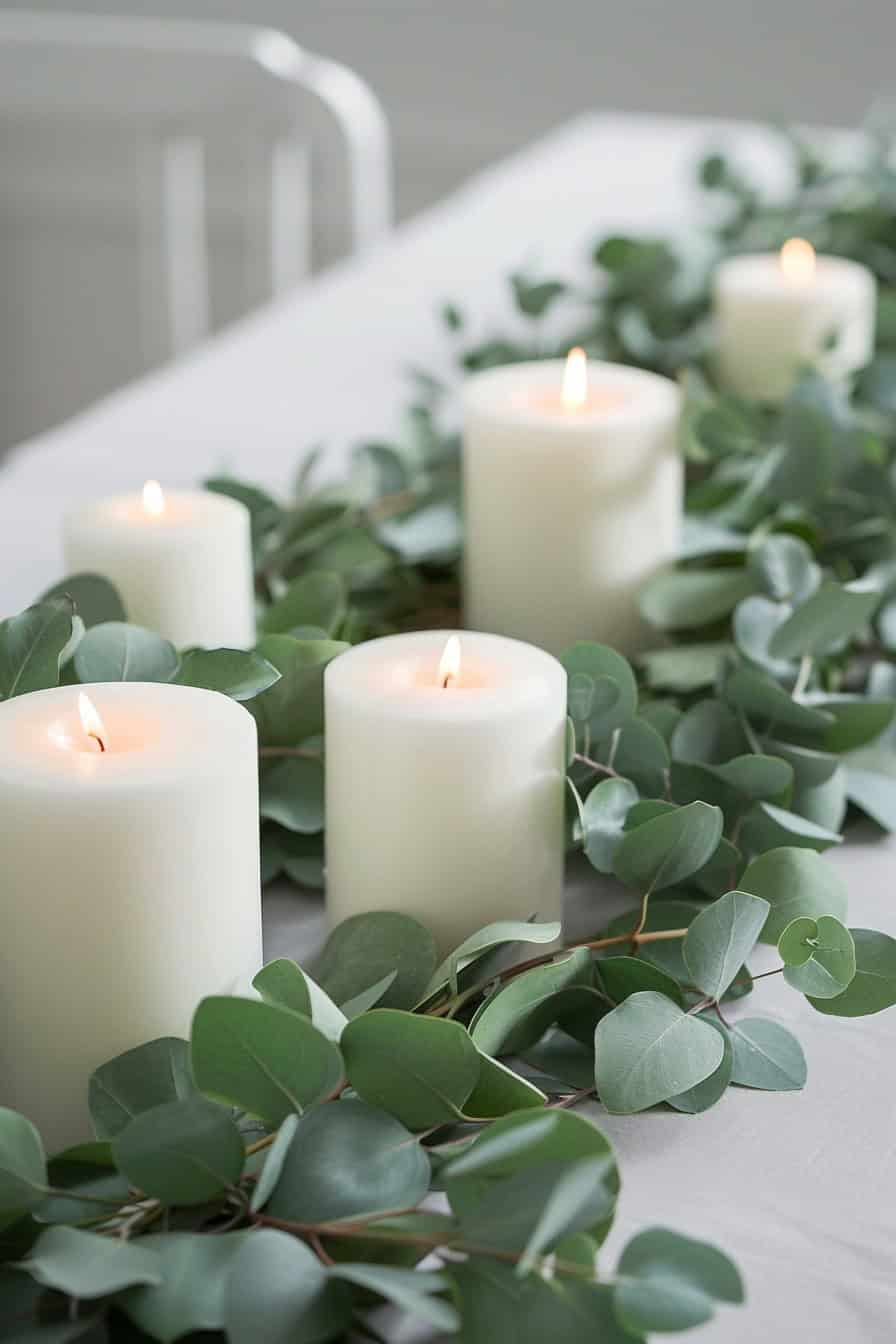 12 Beautiful Eucalyptus Centerpieces For Your Big Day • Confetti & Roses