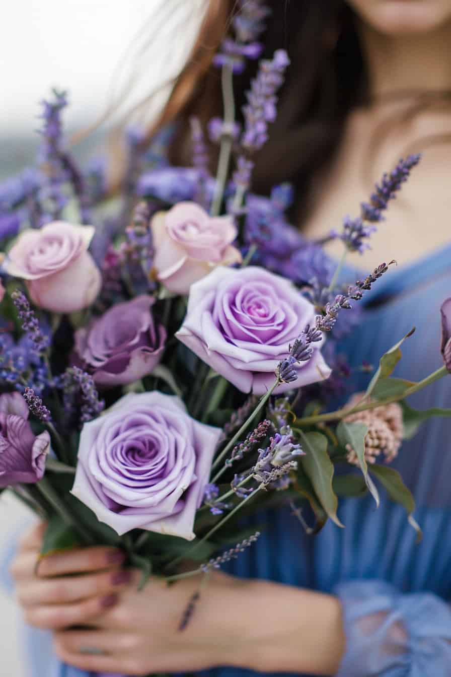11 Beautiful Lavender Bouquets You Will Love • Confetti & Roses