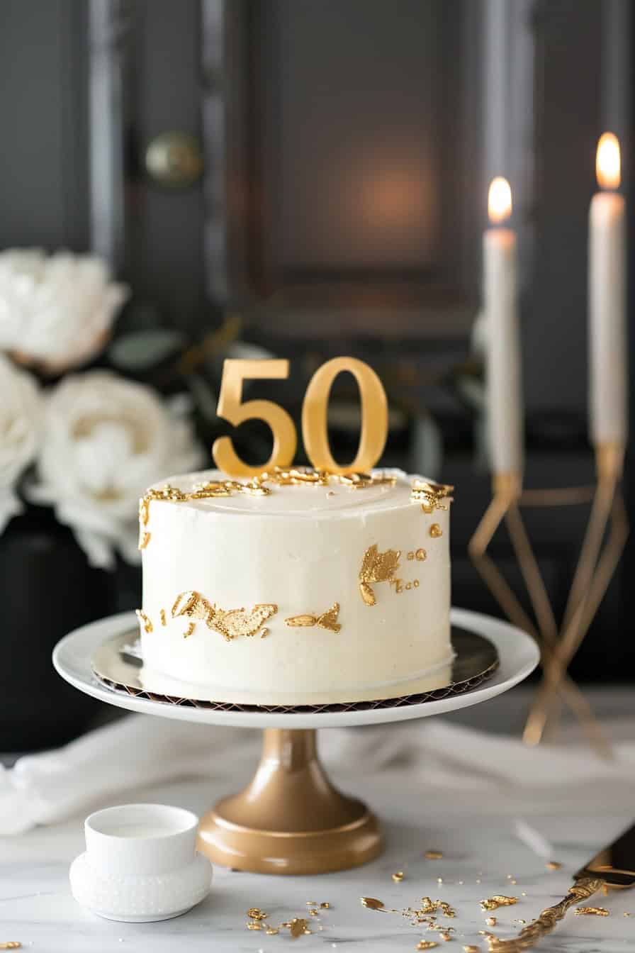 10 Timeless 50th Anniversary Cakes: Celebrating Half A Century Together ...