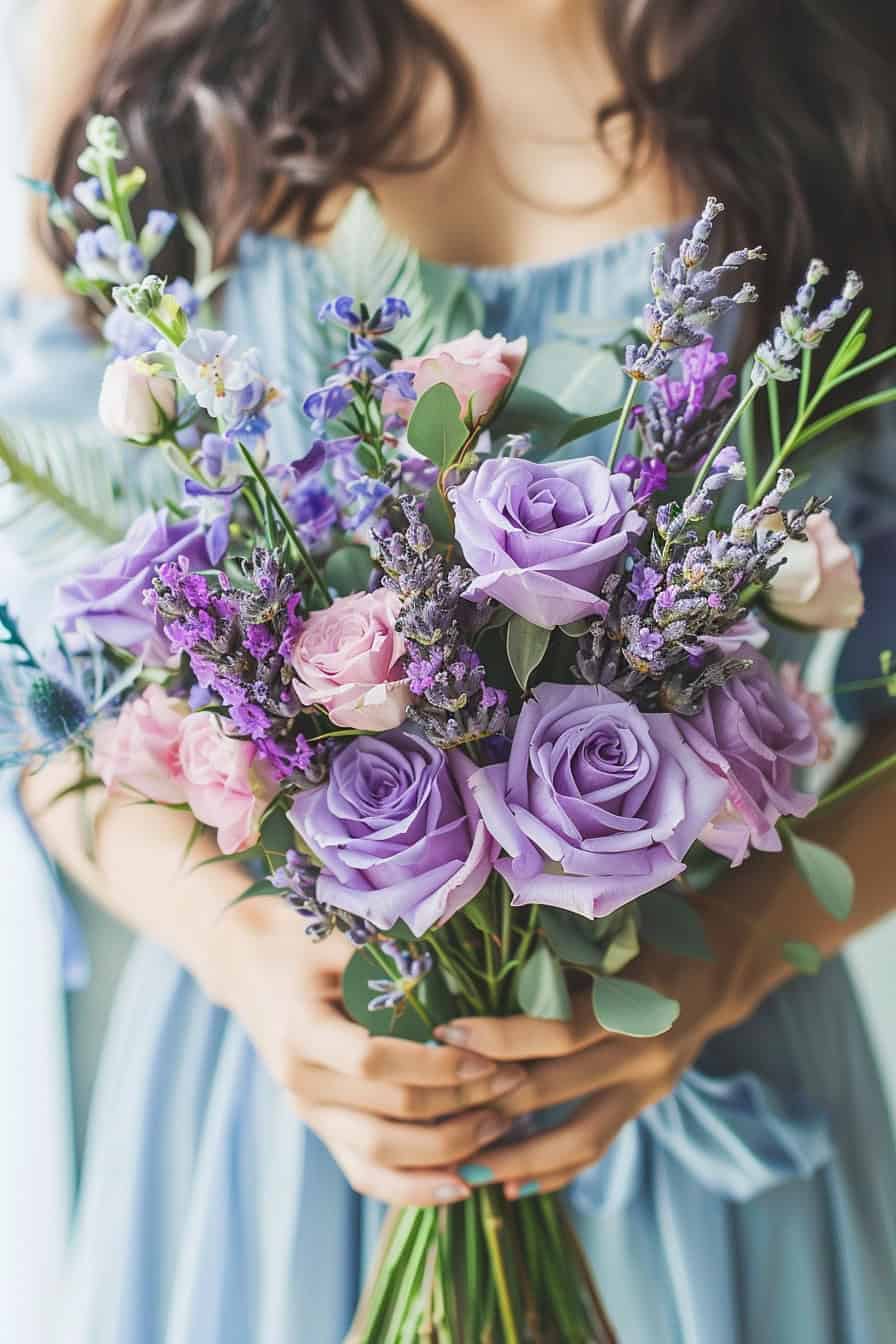 11 Beautiful Lavender Bouquets You Will Love • Confetti & Roses