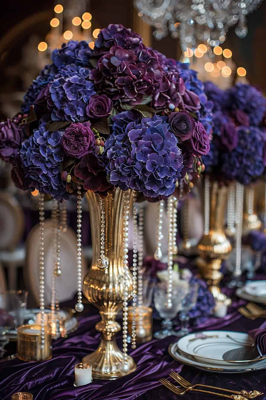 17 Enchanting Hydrangea Centerpieces • Confetti & Roses