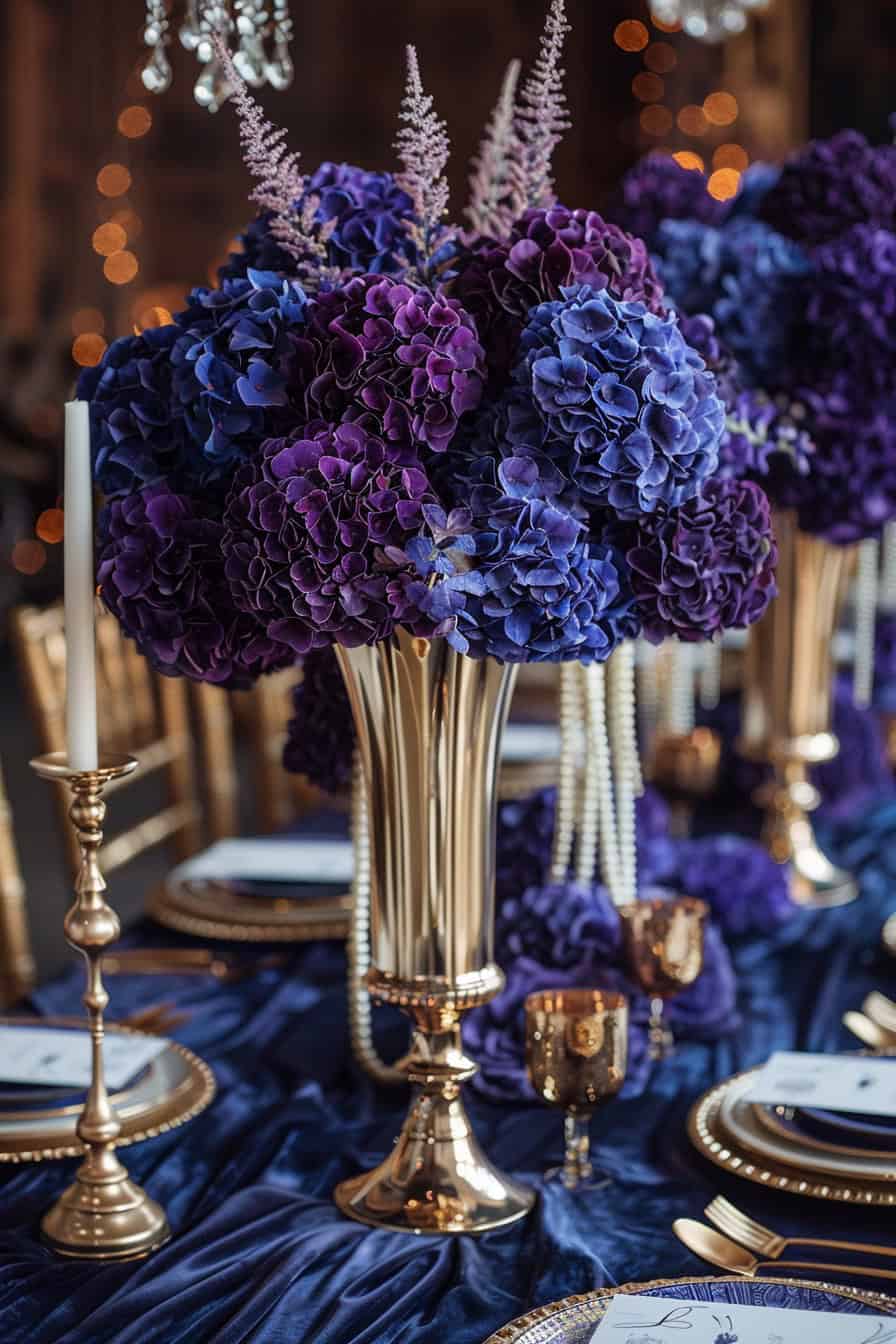 17 Enchanting Hydrangea Centerpieces • Confetti & Roses