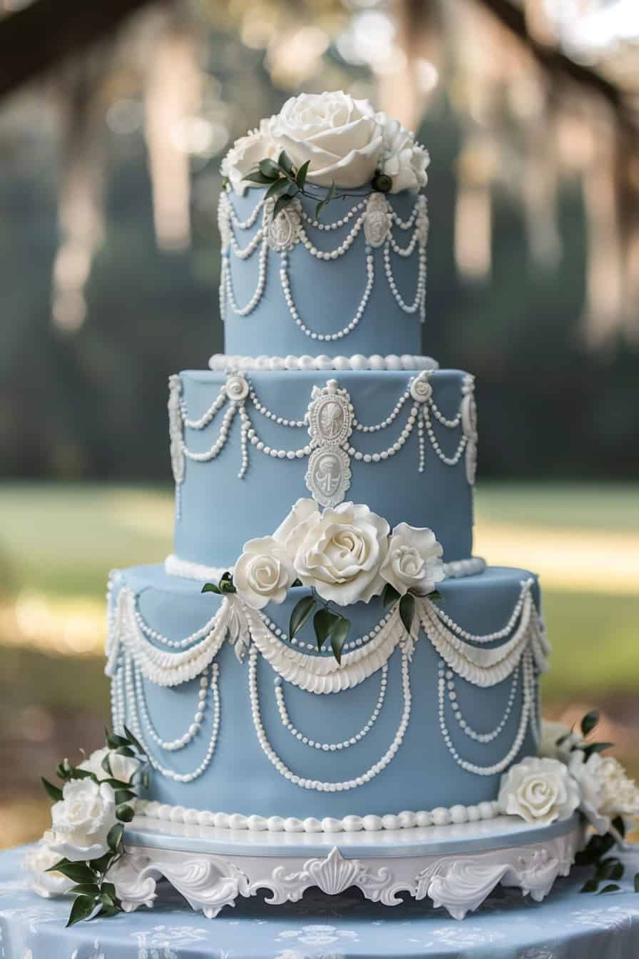 A Slice Of The Past: 17 Vintage Wedding Cakes For Modern Love Stories ...