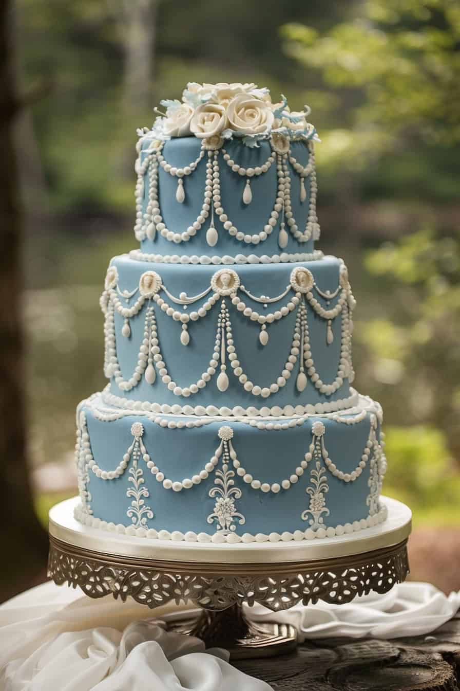 A Slice Of The Past: 17 Vintage Wedding Cakes For Modern Love Stories ...