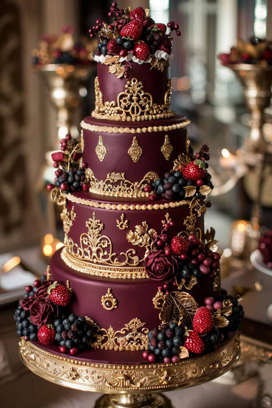 A Slice Of The Past: 17 Vintage Wedding Cakes For Modern Love Stories ...
