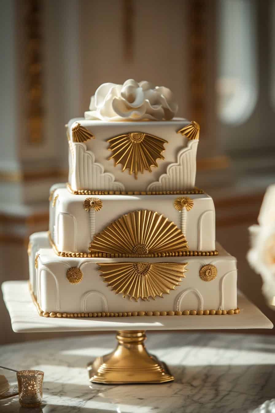 A Slice Of The Past: 17 Vintage Wedding Cakes For Modern Love Stories ...