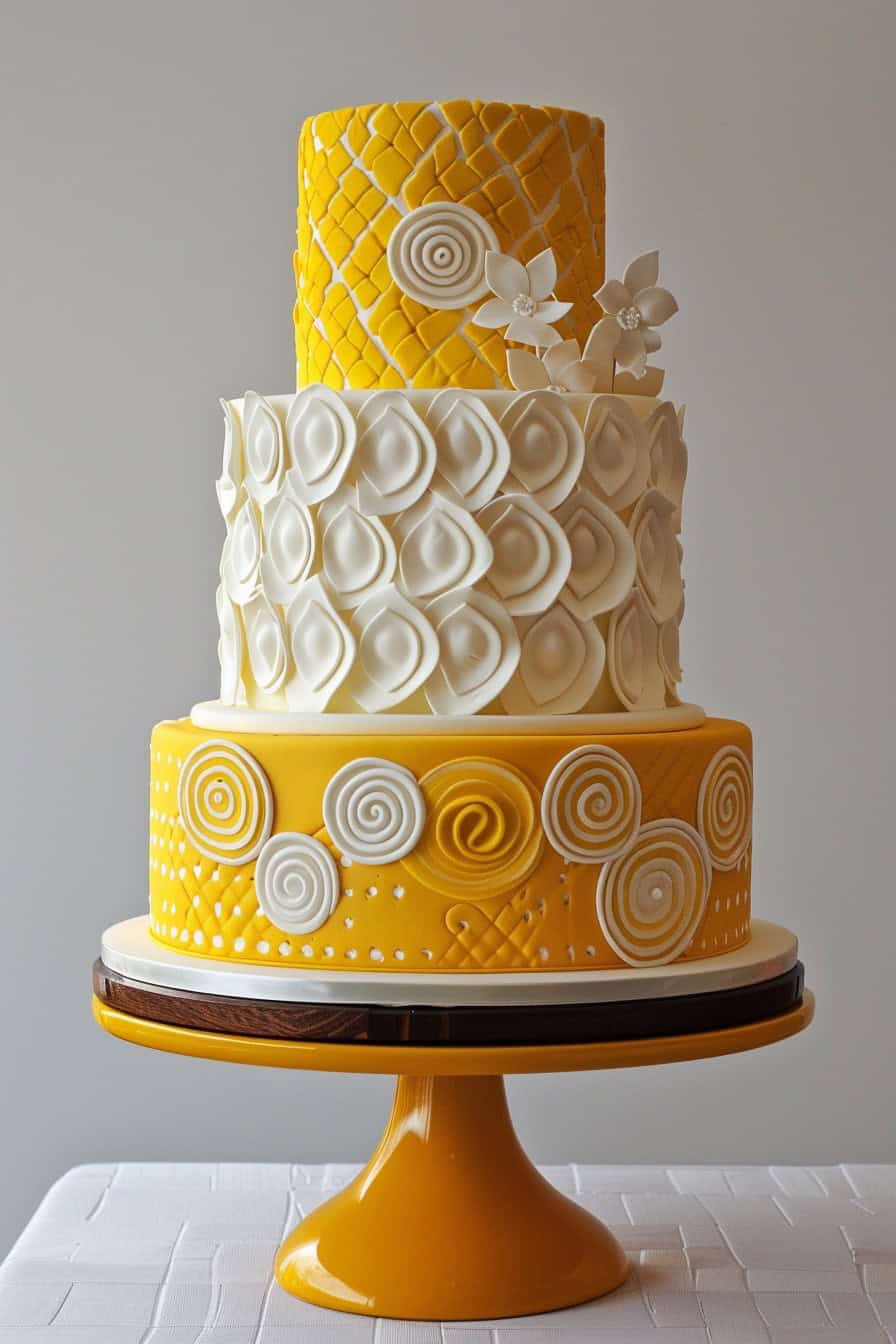 A Slice Of The Past: 17 Vintage Wedding Cakes For Modern Love Stories ...