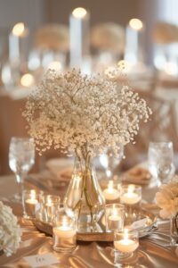 14 Enchanting Baby's Breath Centerpieces For Every Occasion • Confetti ...