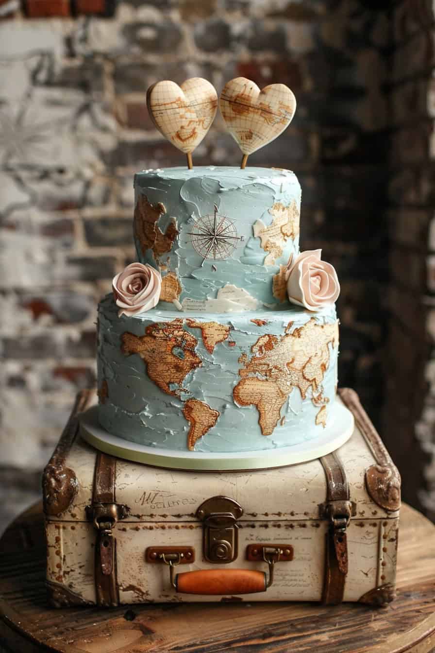 A Slice Of The Past: 17 Vintage Wedding Cakes For Modern Love Stories ...