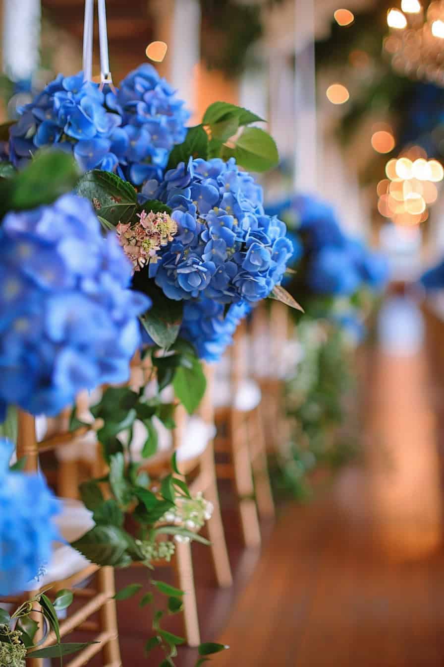Stunning Blue Hydrangeas Wedding Ideas You Will Love • Confetti & Roses