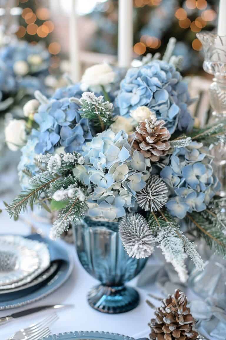 17 Enchanting Hydrangea Centerpieces • Confetti & Roses