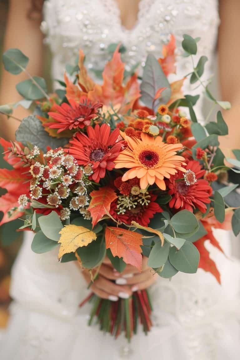 Autumn Bliss: 22 Gorgeous Fall Wedding Bouquets • Confetti & Roses