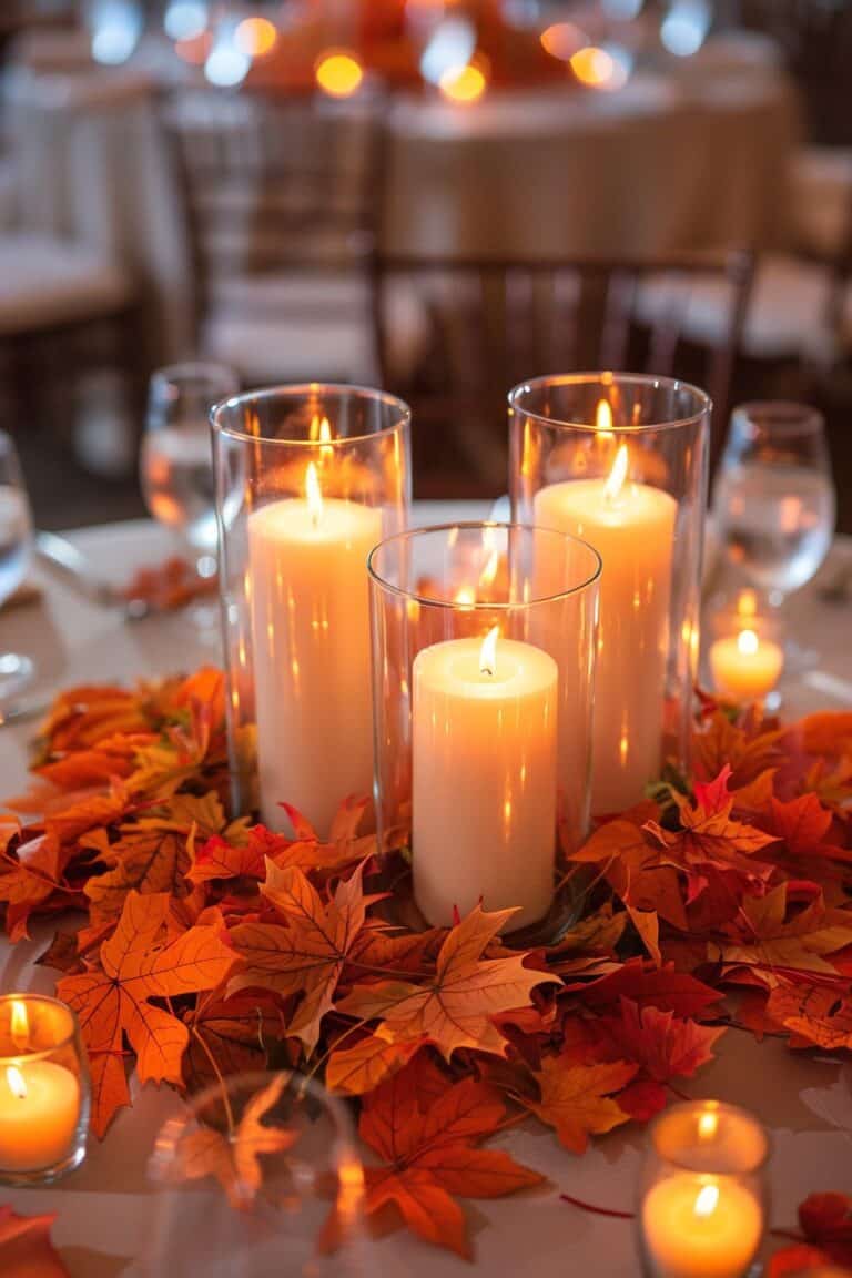 Autumn Elegance: 28 Breathtaking Fall Wedding Centerpieces • Confetti ...