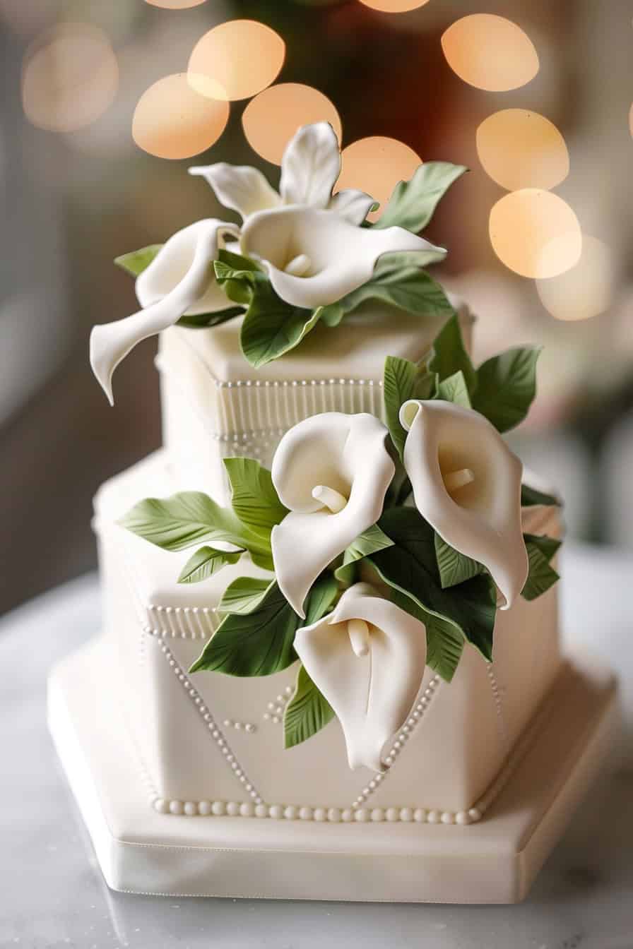 24 Beautiful Floral Wedding Cakes For Your Wedding • Confetti & Roses