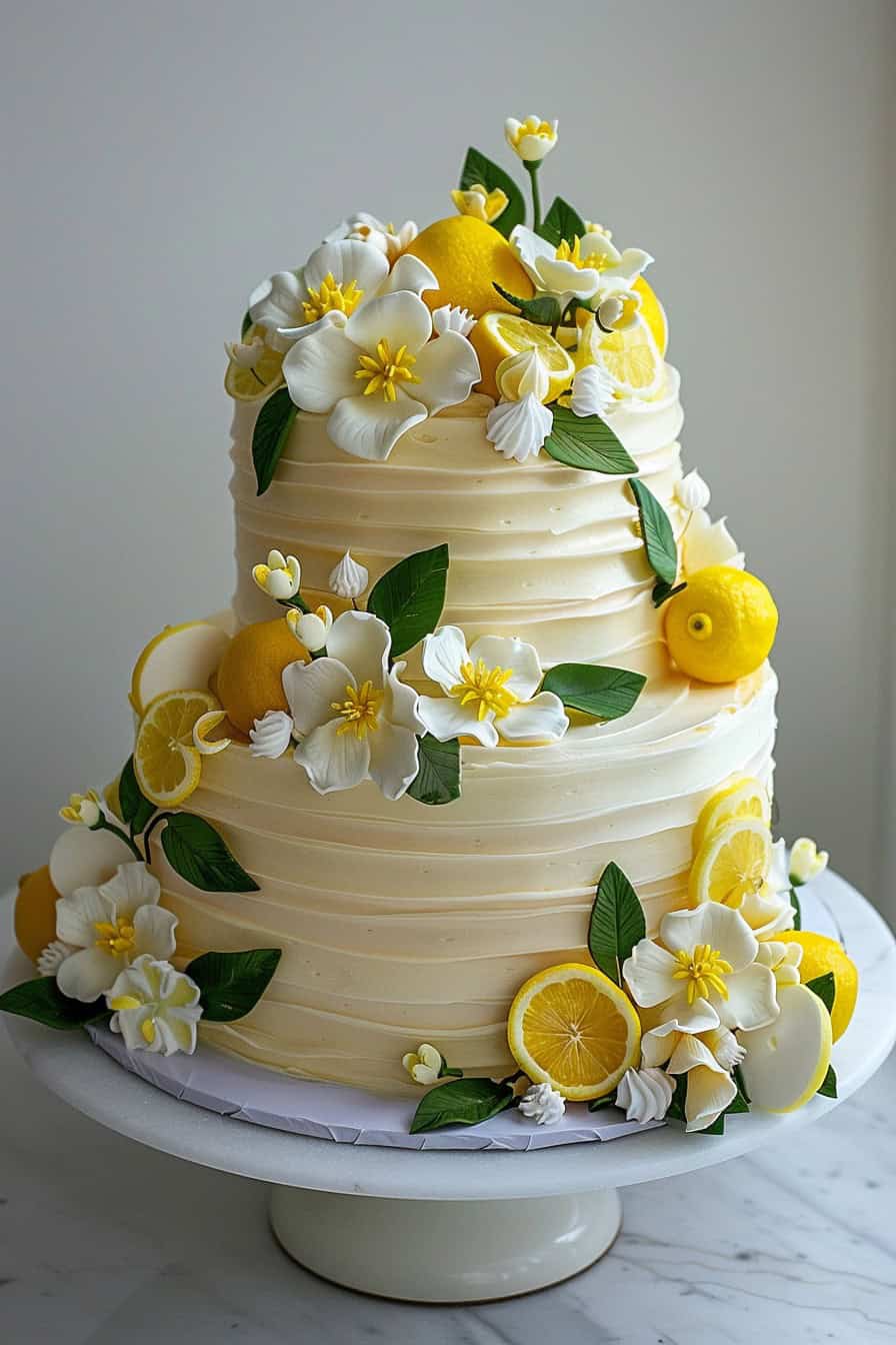 24 Beautiful Floral Wedding Cakes For Your Wedding • Confetti & Roses