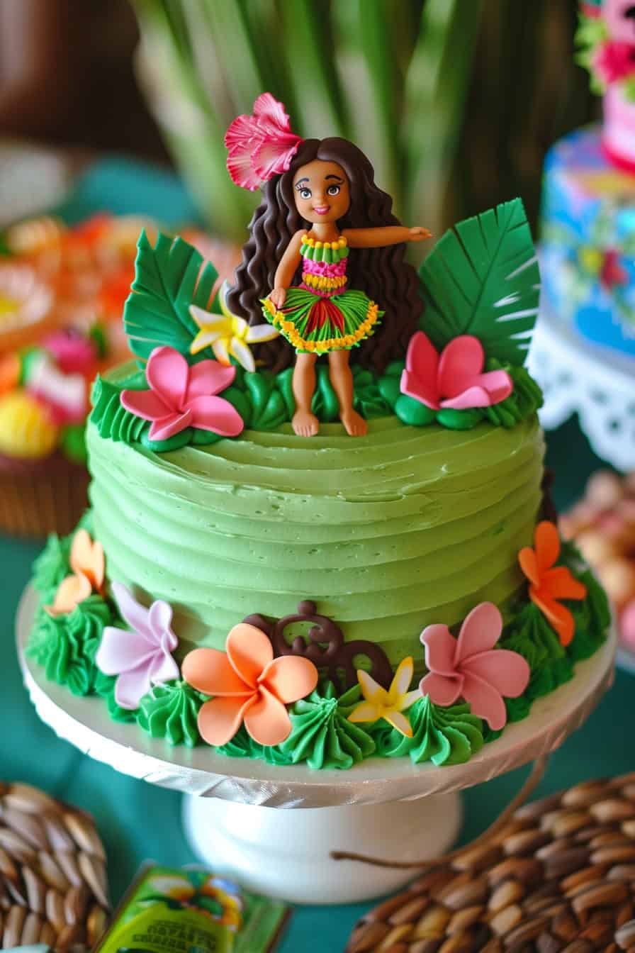 16 Creative Luau Cake Ideas For Your Next Party • Confetti & Roses