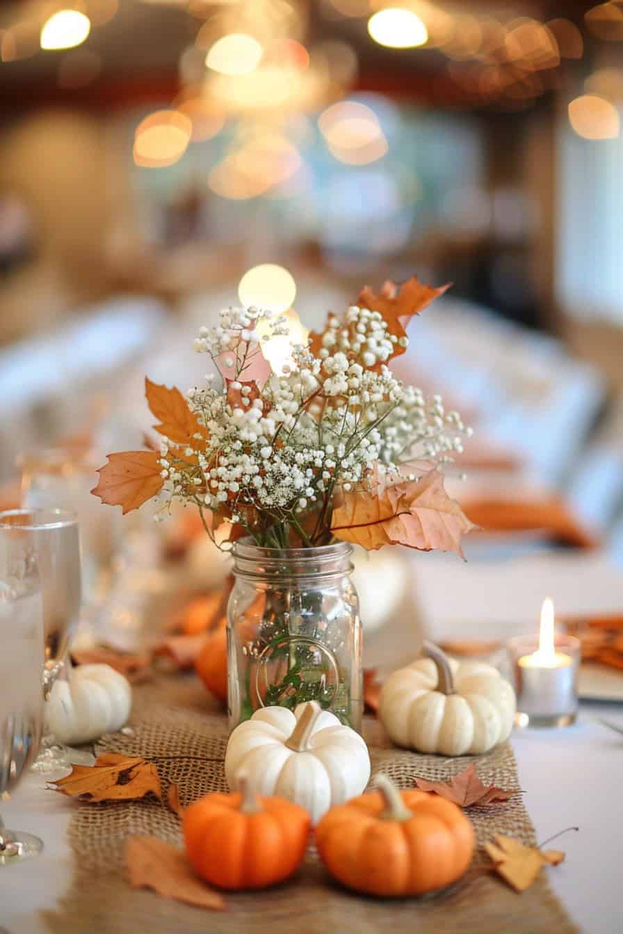 Autumn Elegance: 28 Breathtaking Fall Wedding Centerpieces • Confetti ...