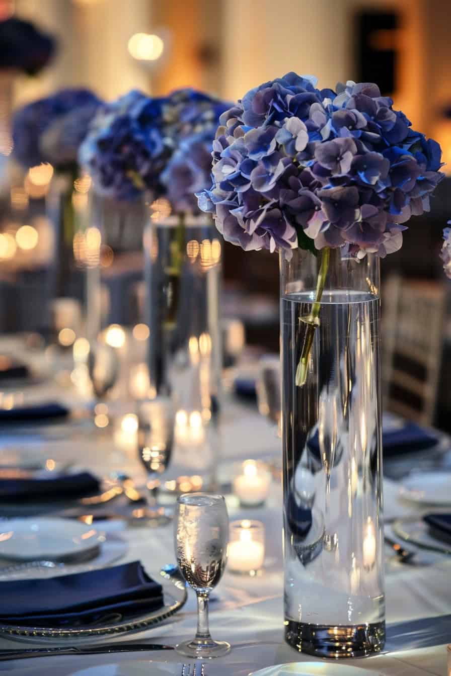 20 Royal Blue Centerpieces For Weddings • Confetti & Roses