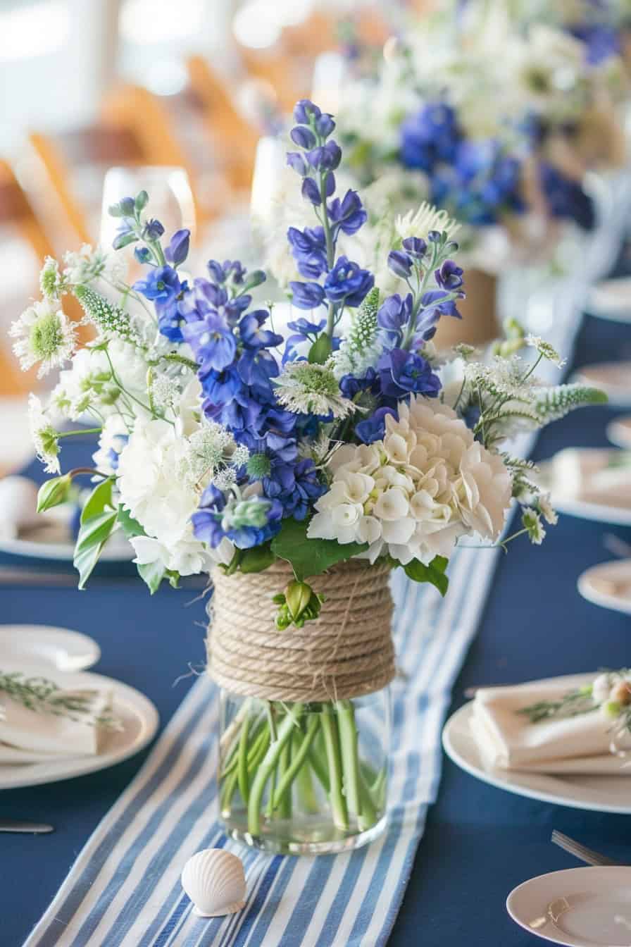 20 Royal Blue Centerpieces For Weddings • Confetti & Roses