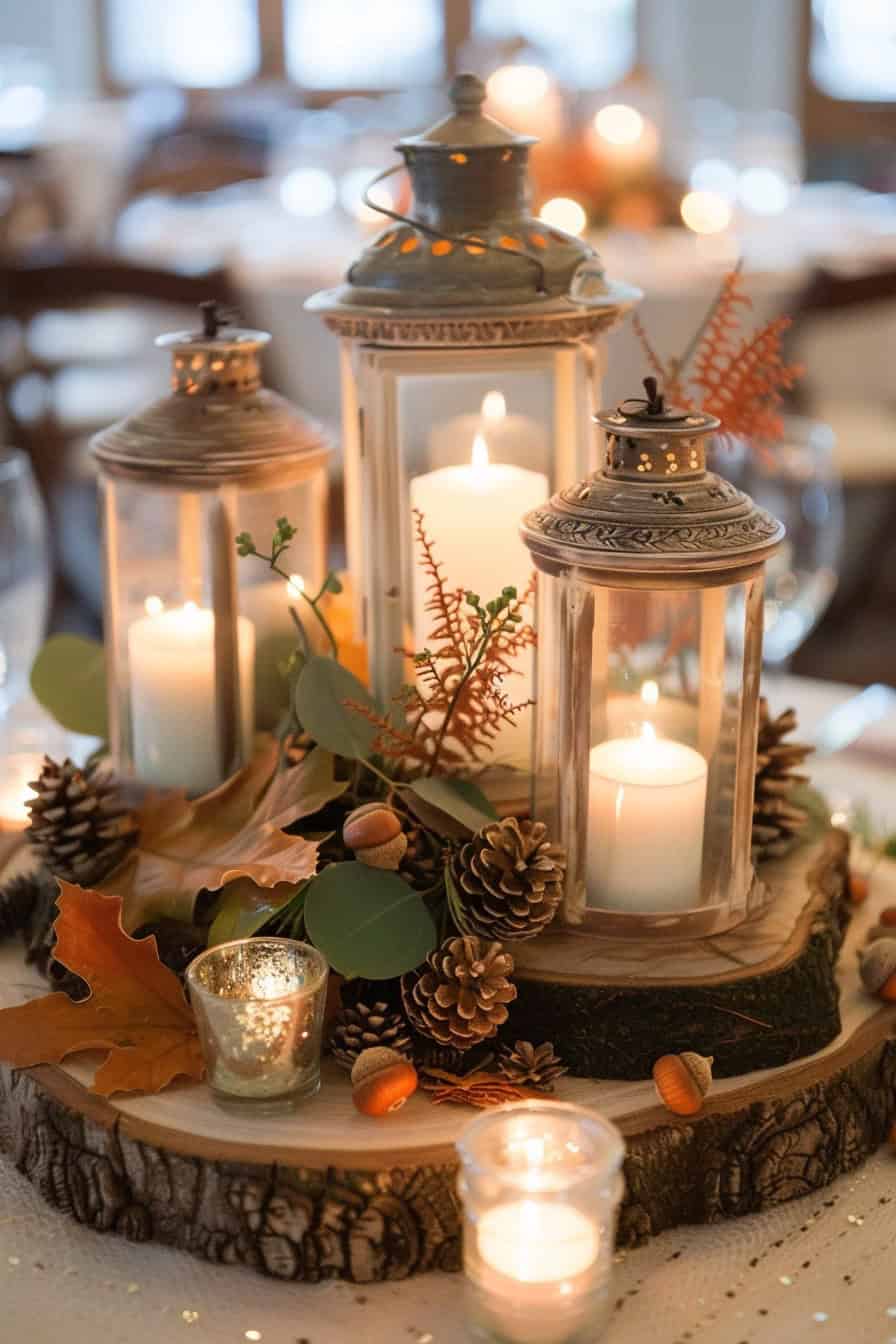 Autumn Elegance 28 Breathtaking Fall Wedding Centerpieces • Confetti