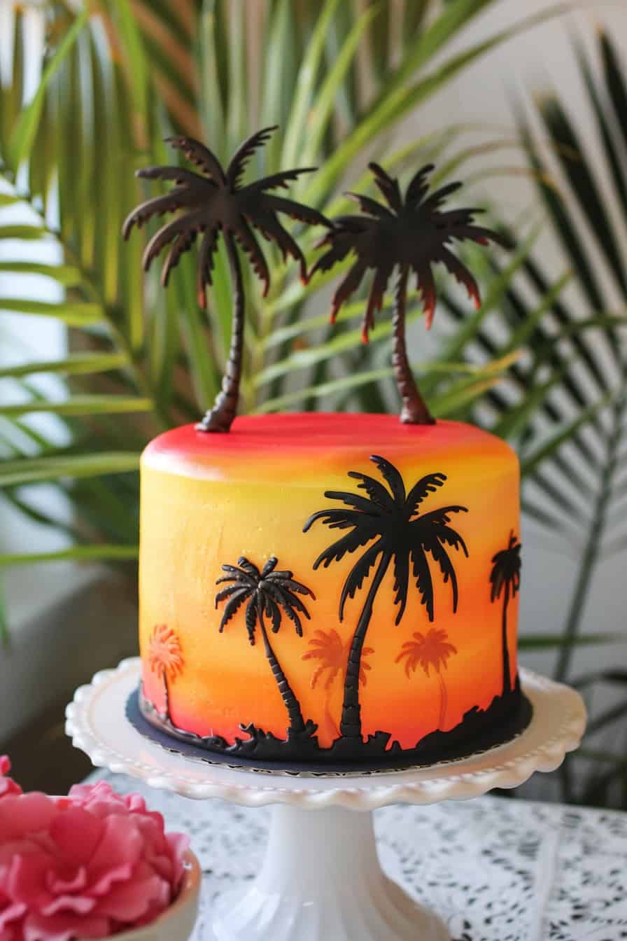 16 Creative Luau Cake Ideas For Your Next Party • Confetti & Roses