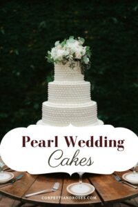 14 Beautiful Pearl Wedding Cakes For Your Wedding • Confetti & Roses