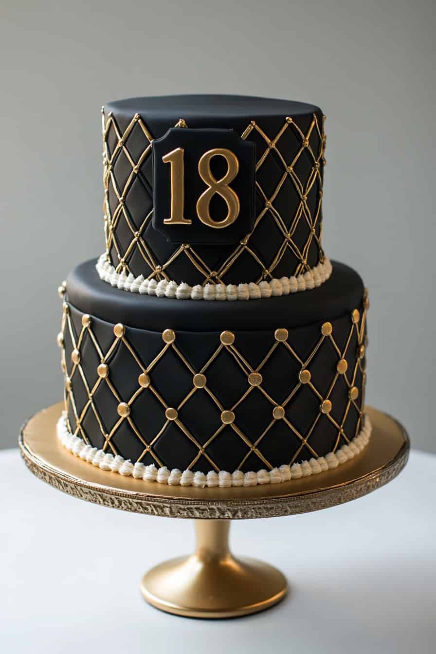 40 Unique 18th Birthday Cake Ideas • Confetti & Roses