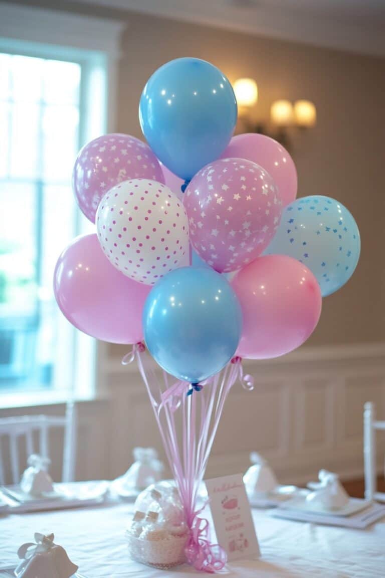 10 Great Tips & Ideas For Baby Shower Balloon Centerpieces • Confetti ...