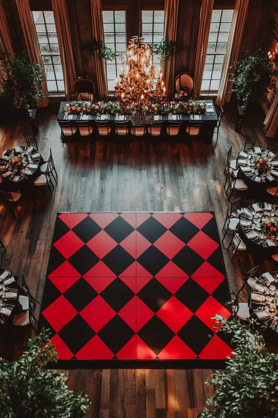 Embracing Elegance: 25 Stunning Ideas For A Black And Red Wedding ...