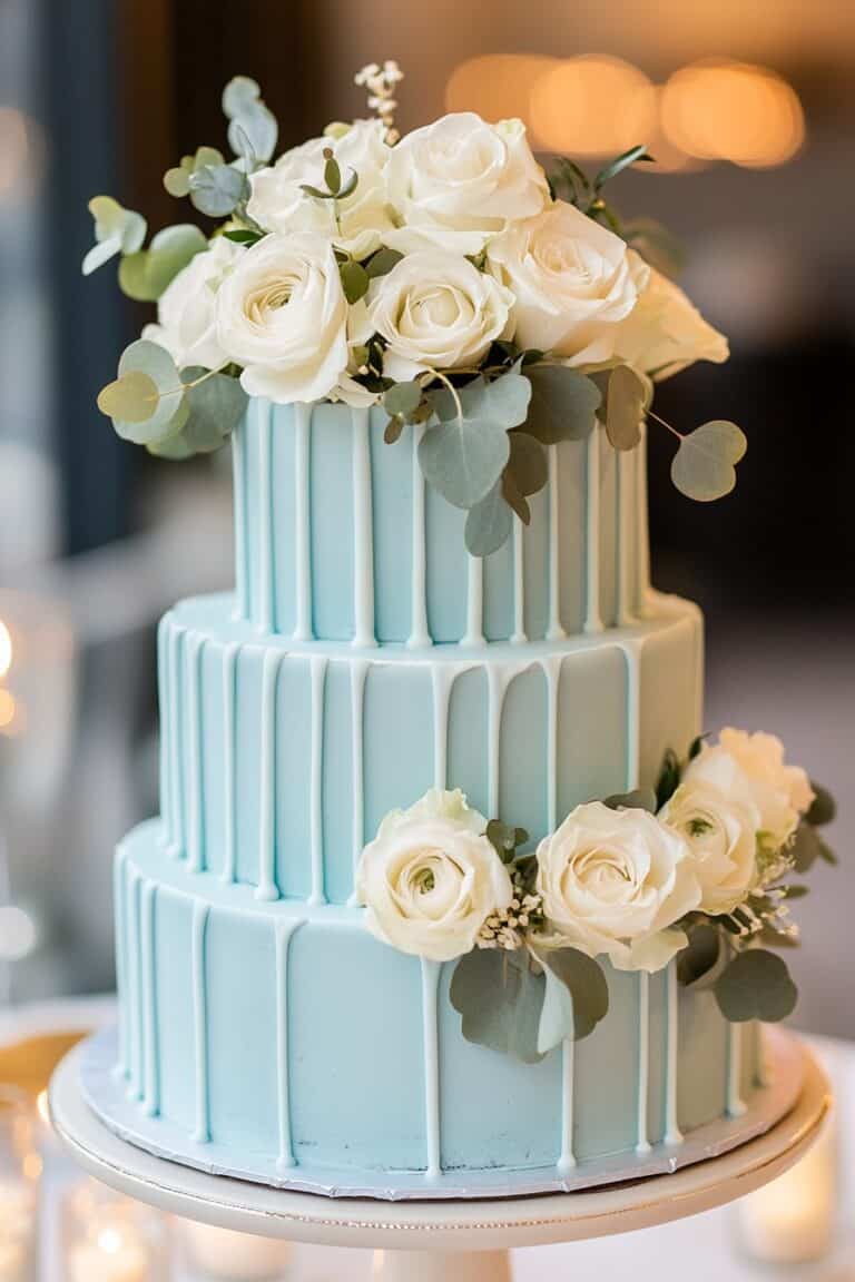 Discover Your Dream Blue Wedding Cake: 24 Stunning Designs • Confetti ...