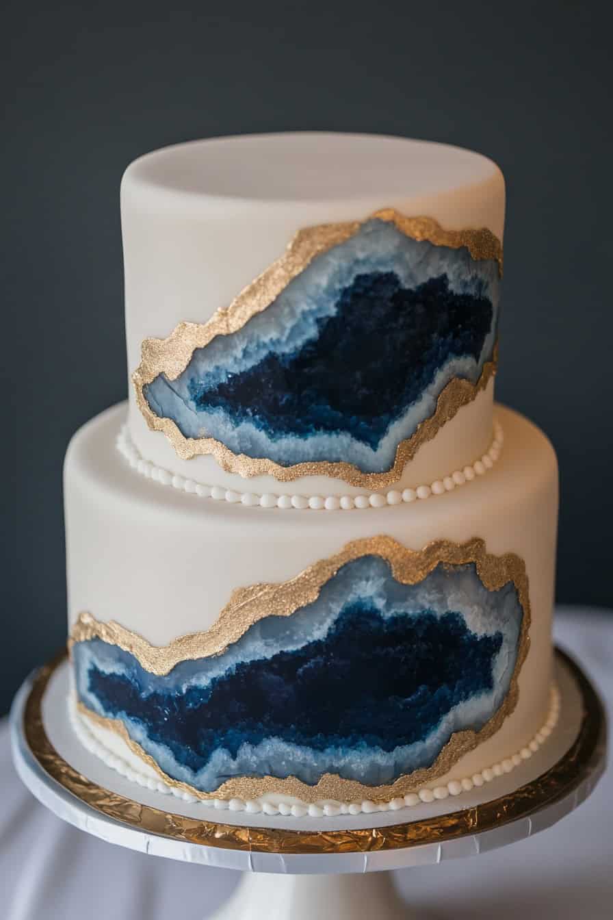 Discover Your Dream Blue Wedding Cake: 24 Stunning Designs • Confetti ...