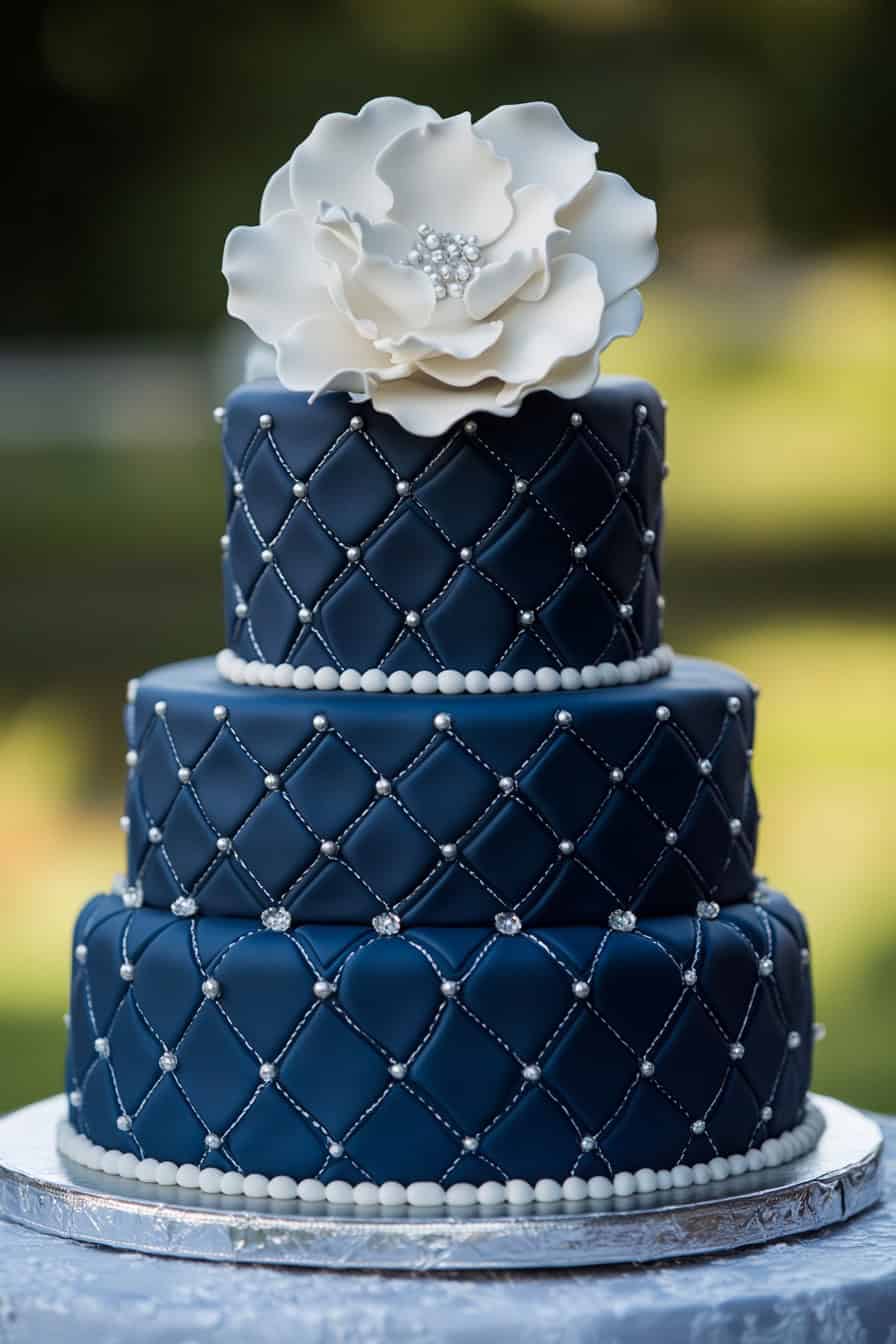 Discover Your Dream Blue Wedding Cake: 24 Stunning Designs • Confetti ...