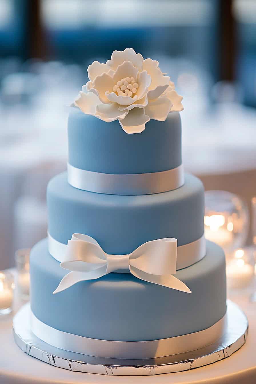 Discover Your Dream Blue Wedding Cake: 24 Stunning Designs • Confetti ...