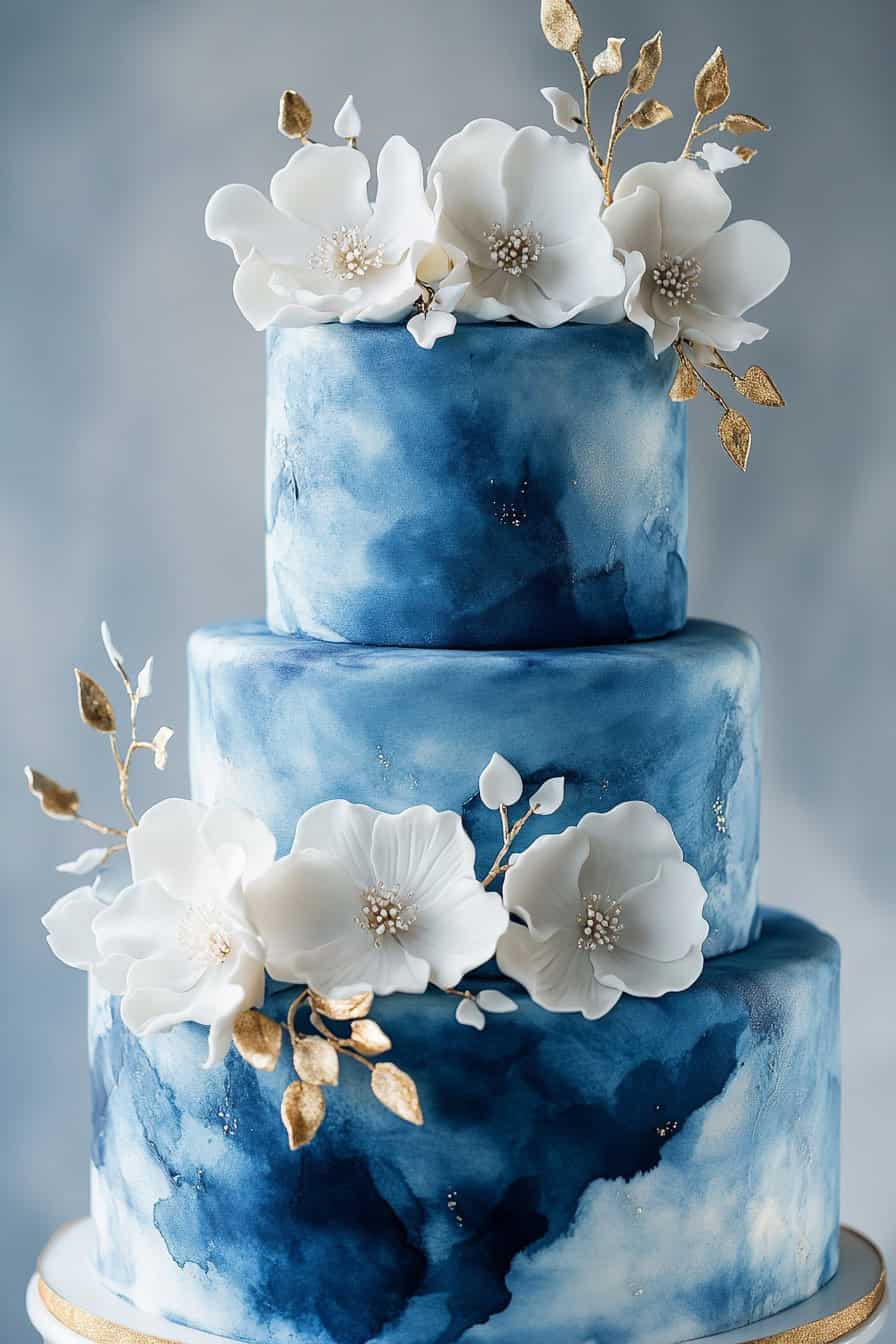Discover Your Dream Blue Wedding Cake: 24 Stunning Designs • Confetti ...