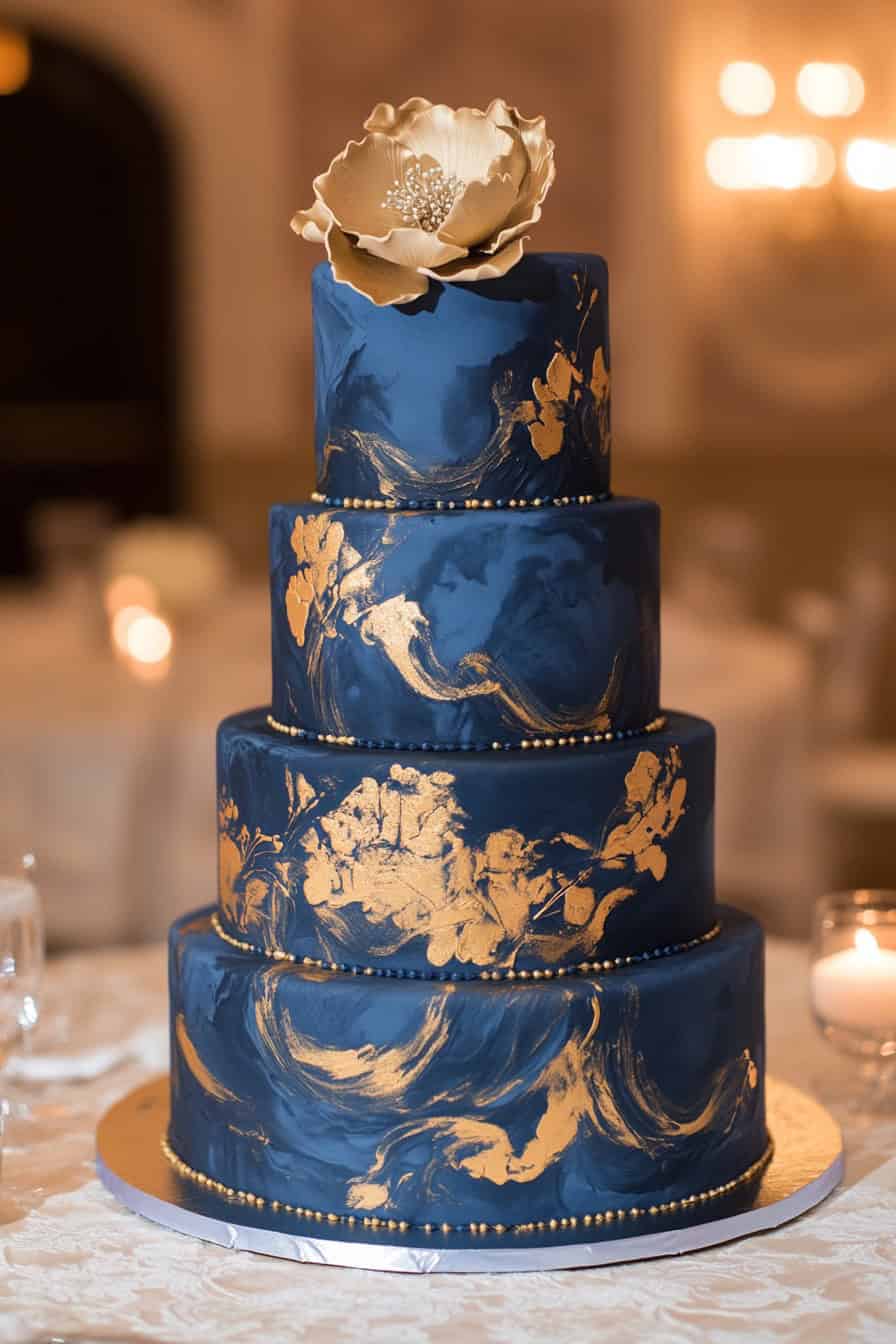 Discover Your Dream Blue Wedding Cake: 24 Stunning Designs • Confetti ...