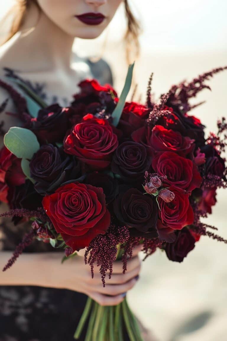20 Timeless Red Rose Wedding Bouquets • Confetti & Roses