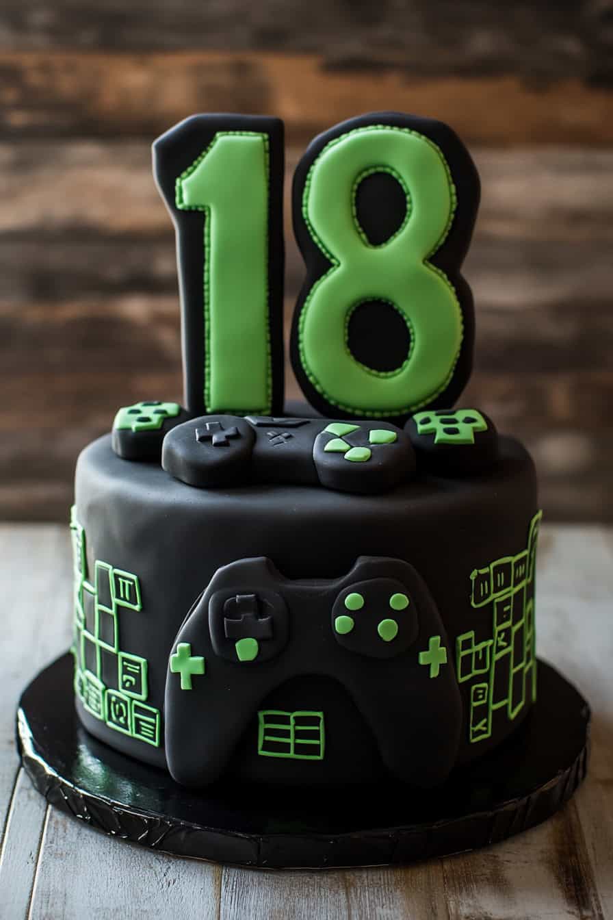 40 Unique 18th Birthday Cake Ideas • Confetti & Roses