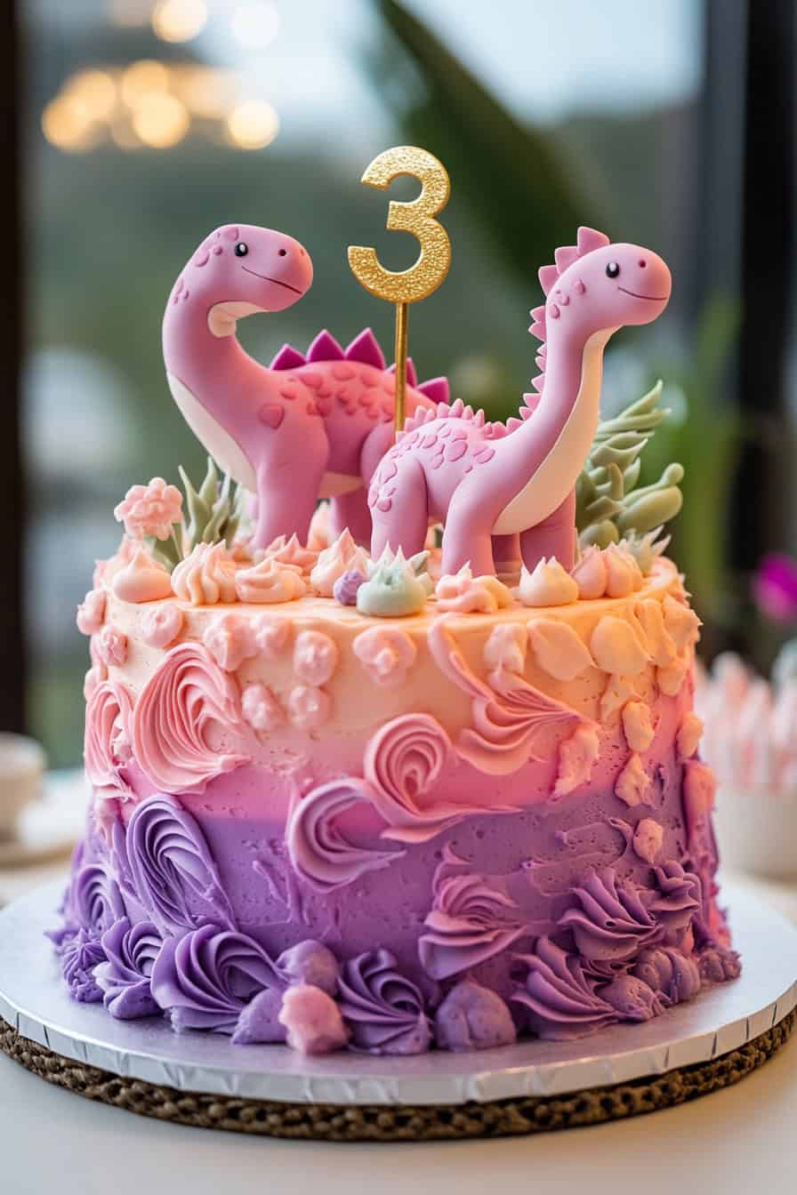 Pink Dinosaur Party Magic 14 Girly Party Ideas Your Little Girl ...