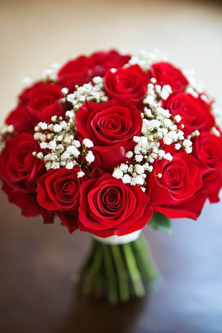 20 Timeless Red Rose Wedding Bouquets • Confetti & Roses