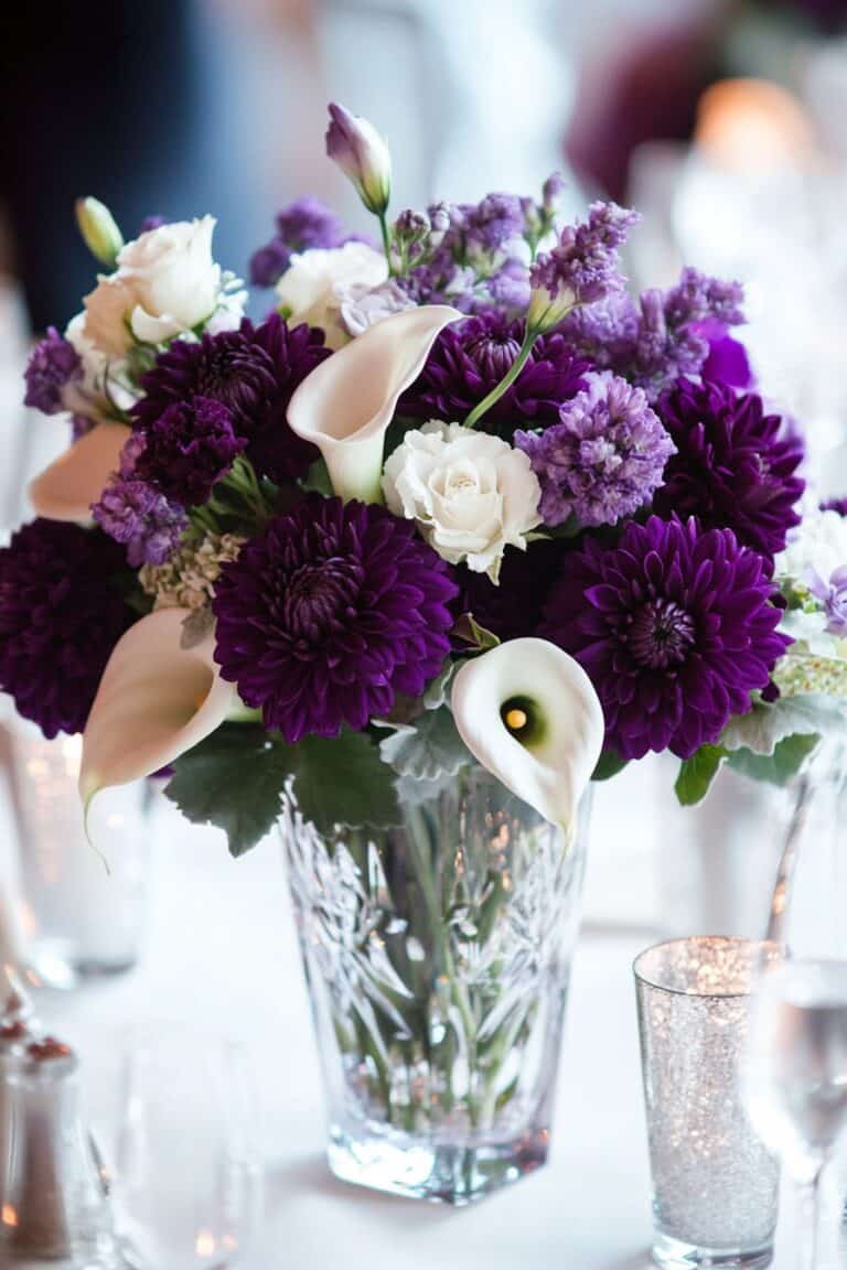 12 Beautiful Mum Centerpieces For Your Wedding • Confetti & Roses