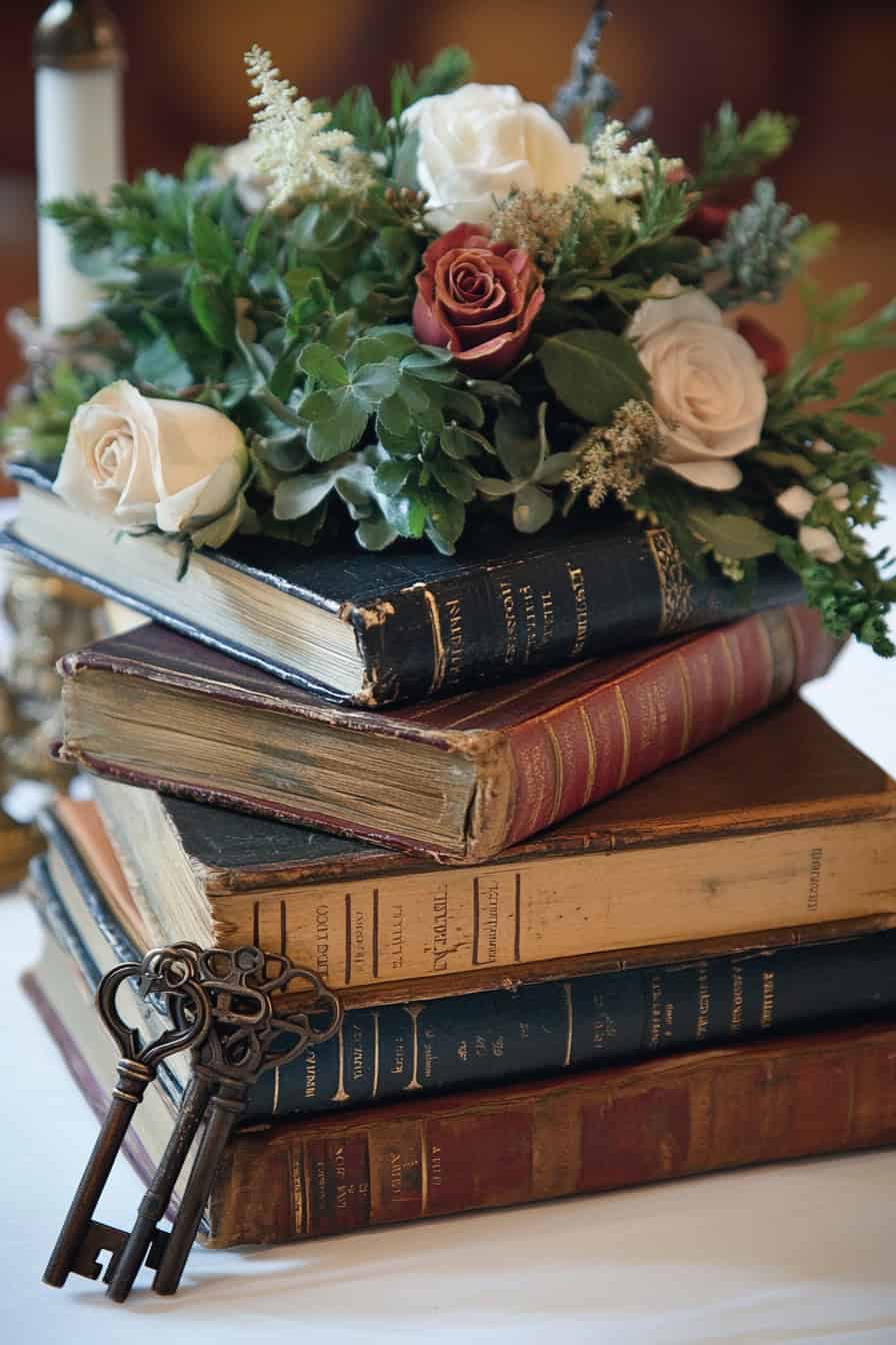 15 Creative Ideas For Book Centerpieces At Weddings And Events ...