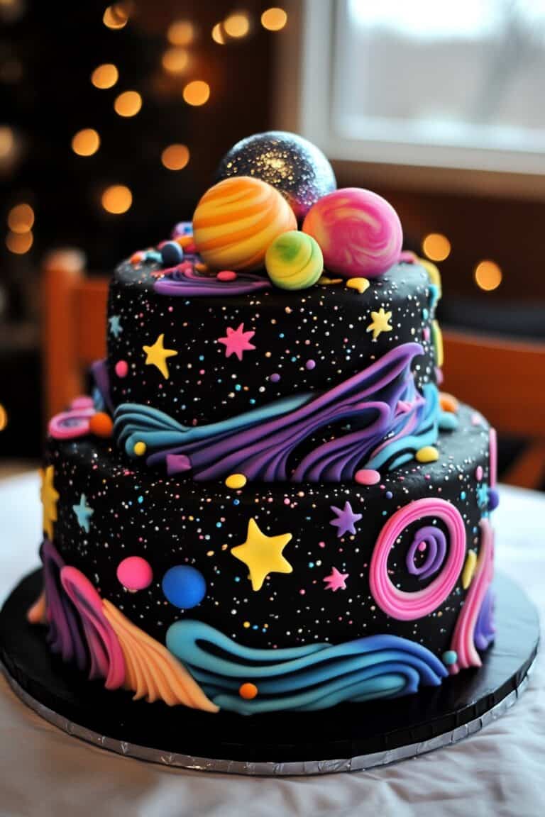 18 Creative Neon Cake Ideas For Your Next Party • Confetti & Roses