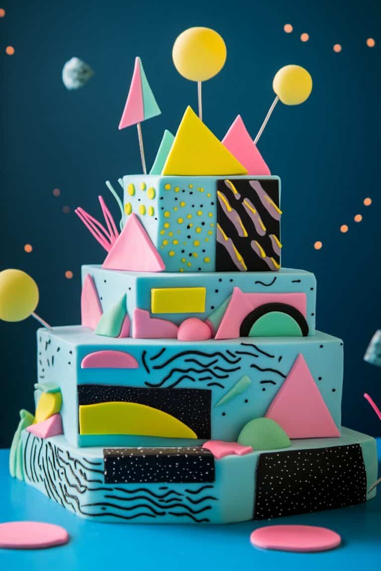18 Creative Neon Cake Ideas For Your Next Party • Confetti & Roses