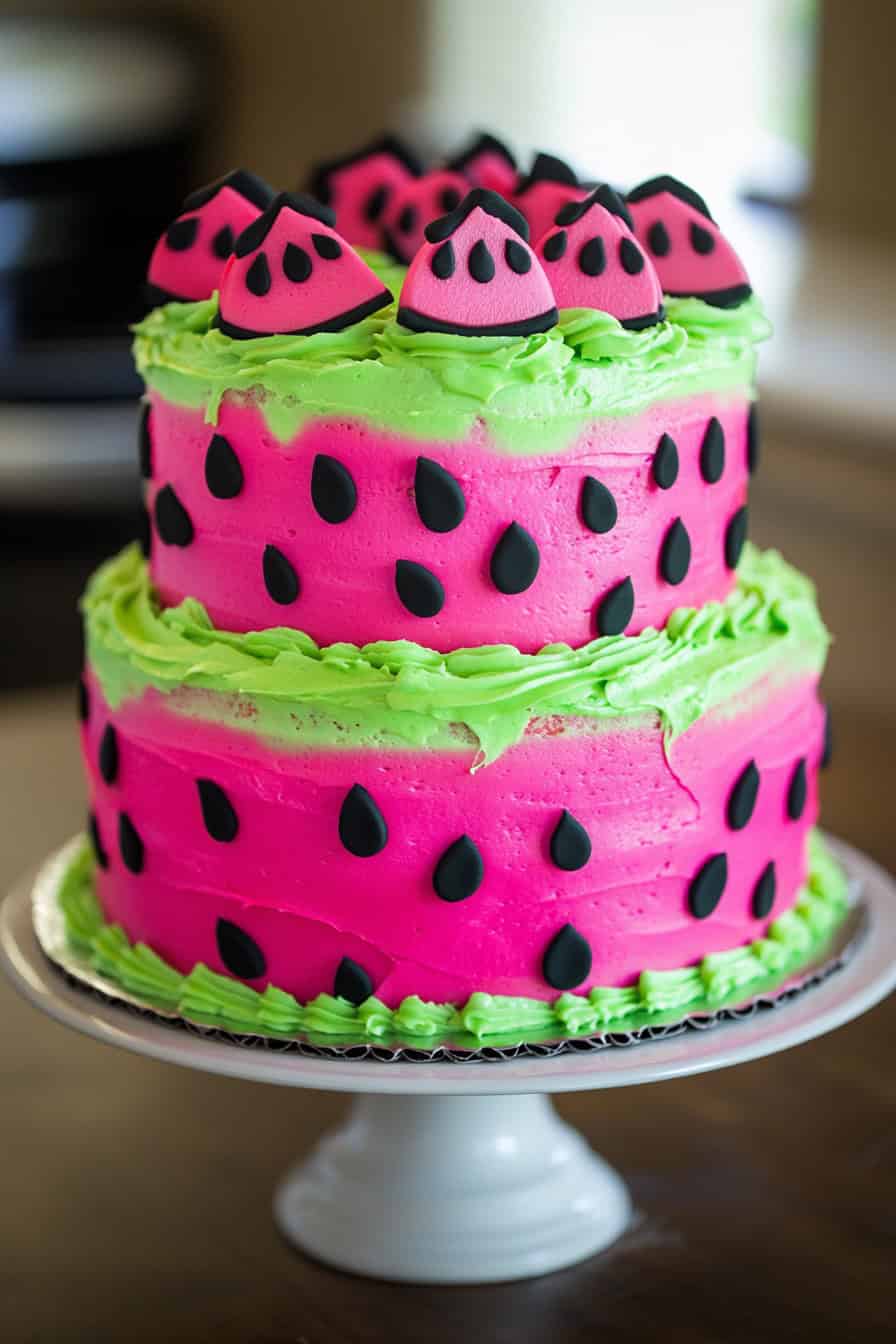 18 Creative Neon Cake Ideas For Your Next Party • Confetti & Roses