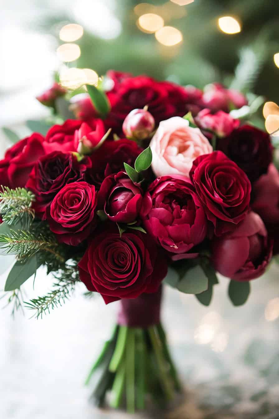 20 Timeless Red Rose Wedding Bouquets • Confetti & Roses