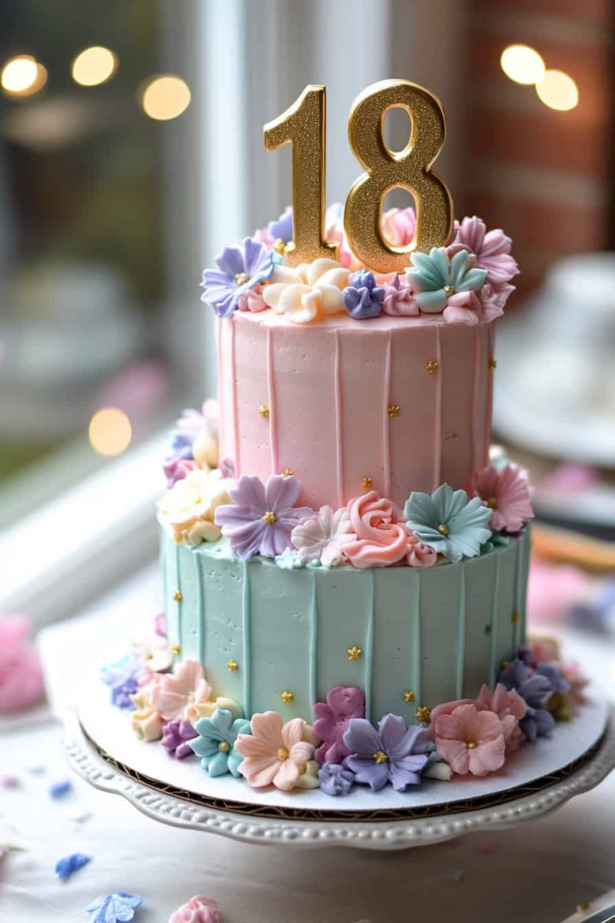 40 Unique 18th Birthday Cake Ideas • Confetti & Roses