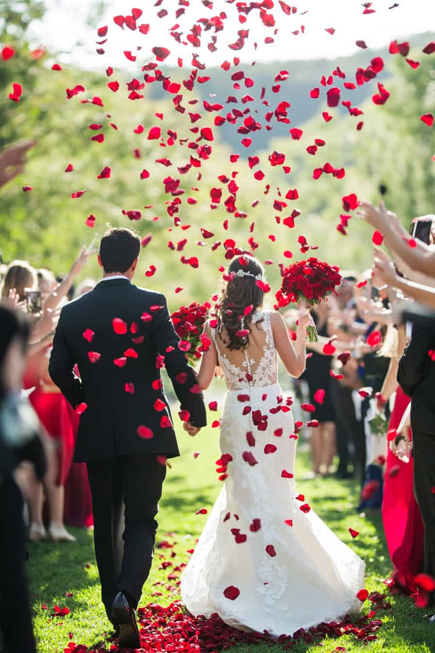 25 Stunning Ideas For A Red Rose Wedding Theme • Confetti & Roses