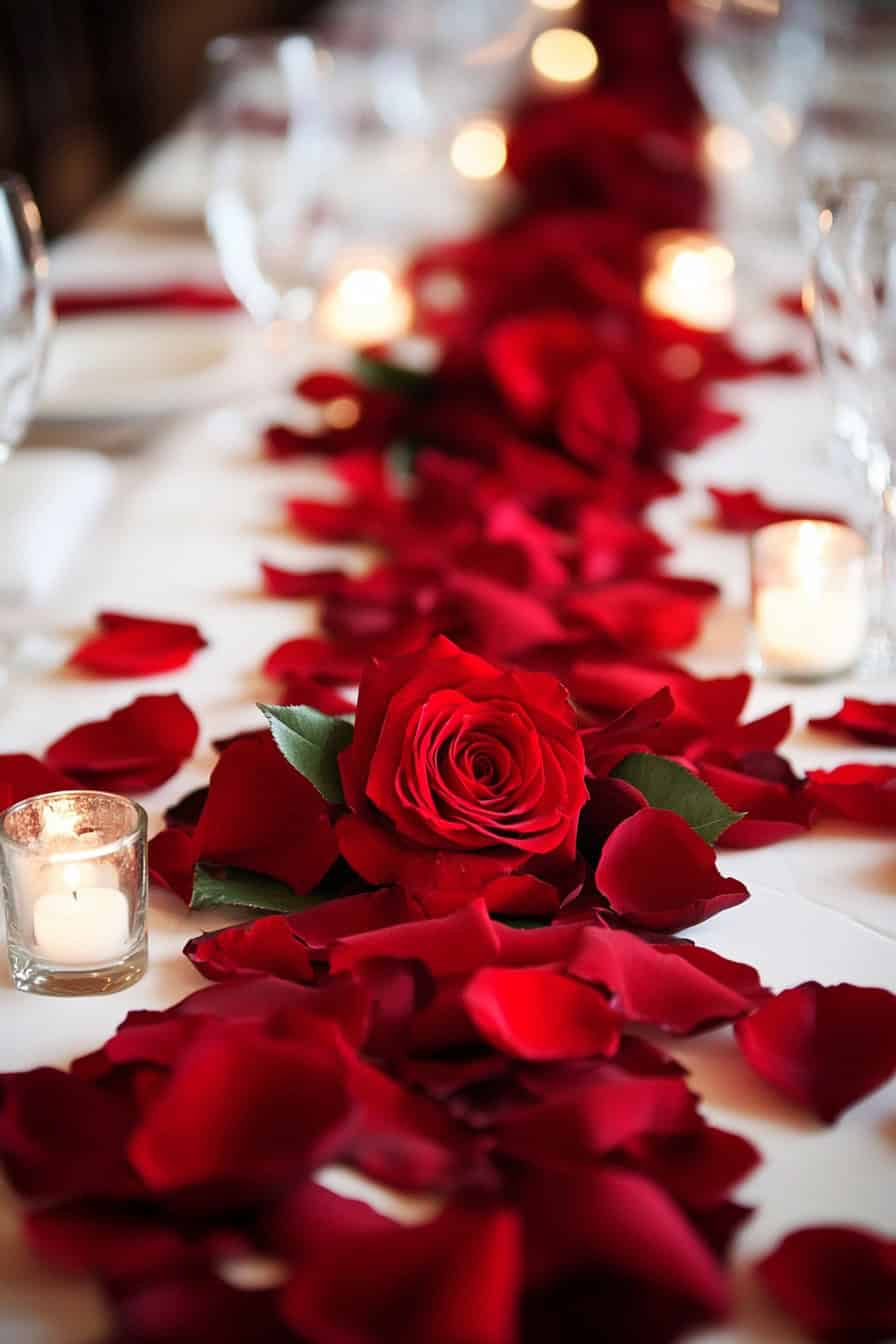 25 Stunning Ideas For A Red Rose Wedding Theme • Confetti & Roses