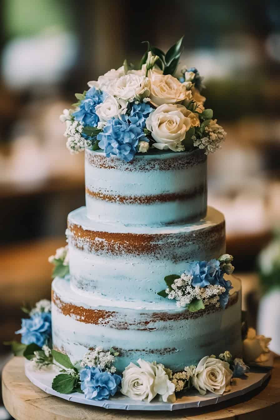 Discover Your Dream Blue Wedding Cake: 24 Stunning Designs • Confetti ...
